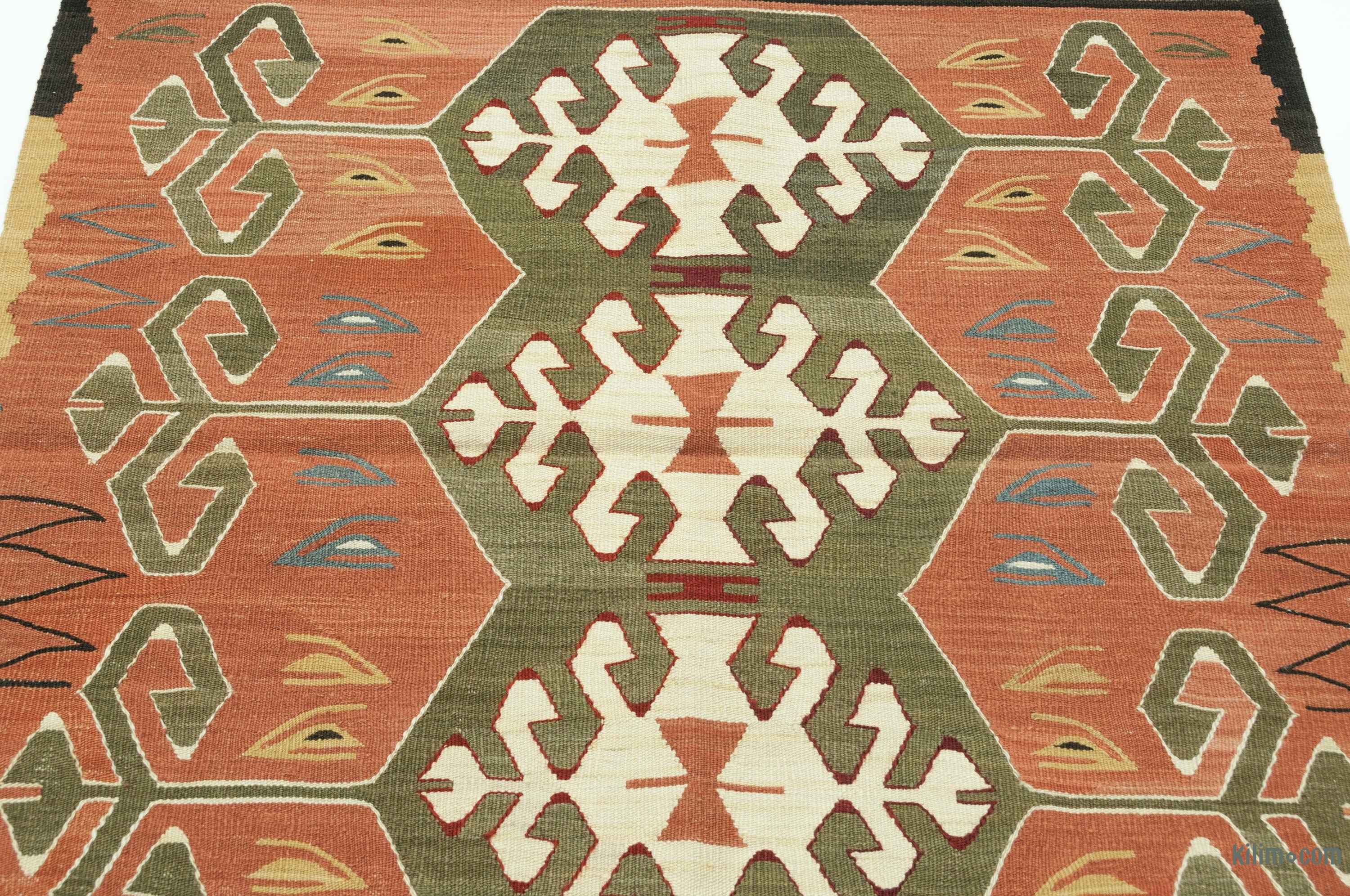 K0028390 Multicolor New Handwoven Turkish Kilim Rug 3 2 X 4 9 38 