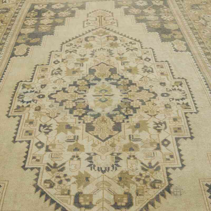 K0056416 Vintage Turkish Hand-Knotted Rug - 7' 5" x 12' 7" (89 in. x ...