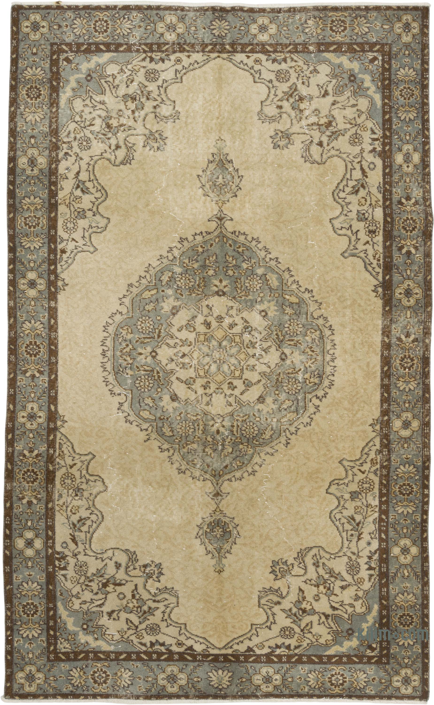 El Dokuma Vintage Halı - 167 cm x 274 cm - K0088128